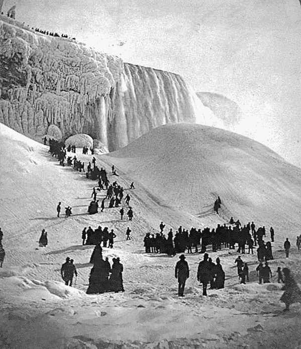 The one-day interruption was caused by an ice jam in Lake Erie ...