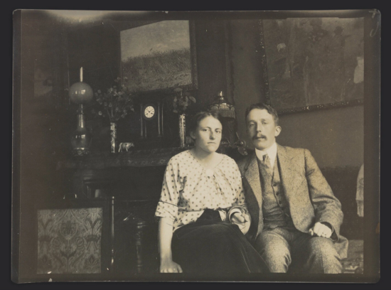 Jo’s son, Vincent Willem van Gogh, with his wife, Josina van Gogh ...